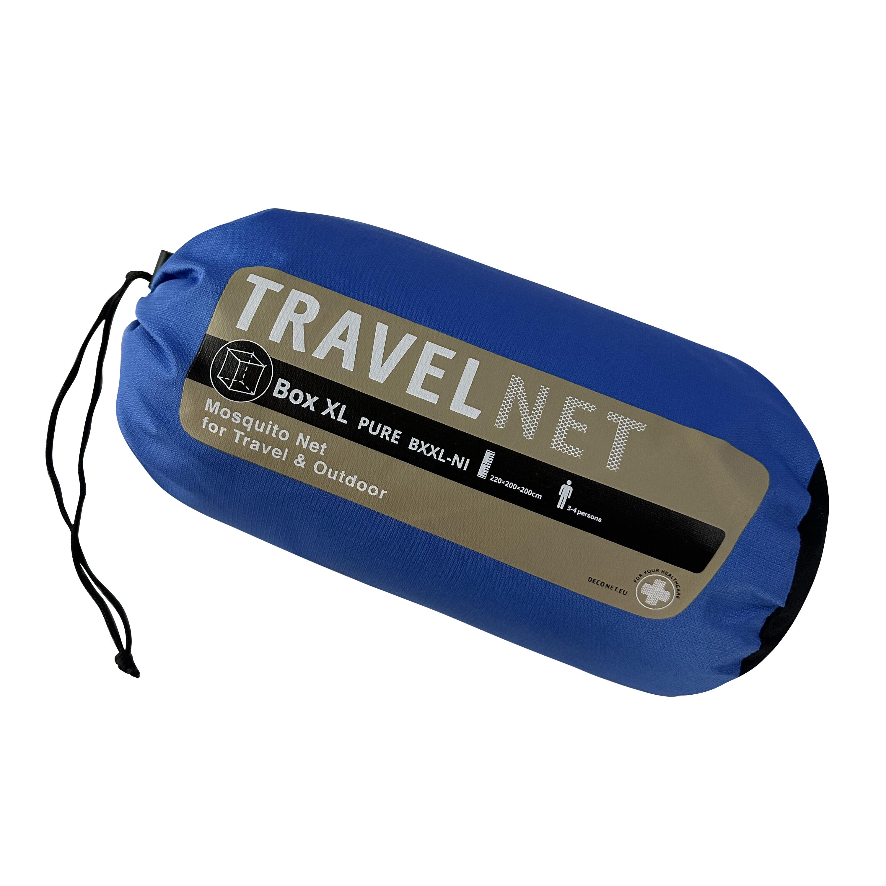 Travelnet zanzariera da viaggio BOX XL - PURE- L220x L200x H200cm 2 ...