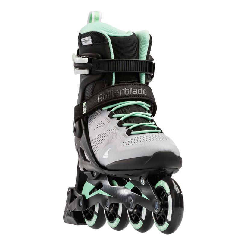 ROLLERBLADE MACROBLADE 80 ABT W, GRIS GLACIER/MENTHE, 41 ROLLERBLADE | Decathlon