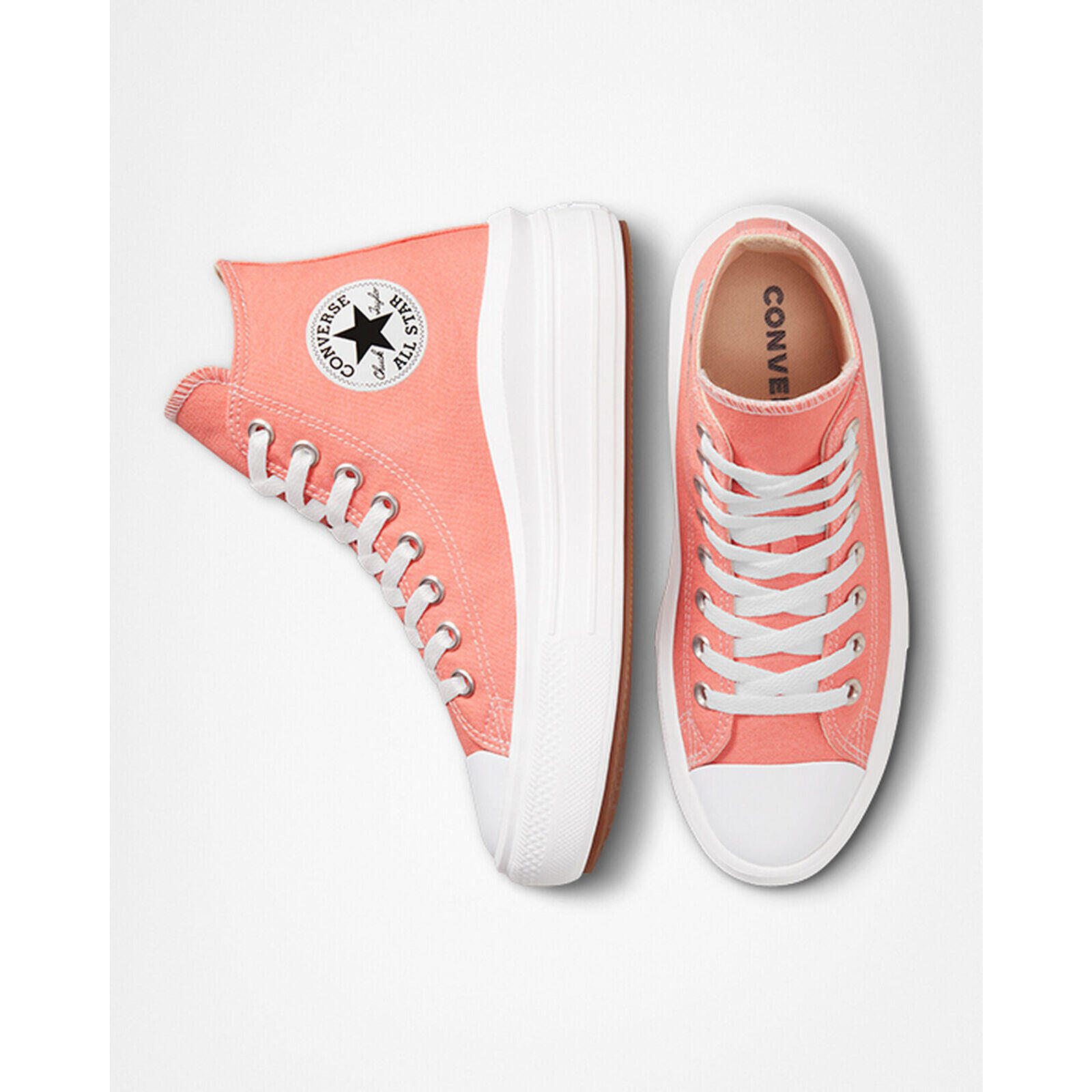Sapatilhas Converse Chuck Taylor All Star Move Rosa Mulher CONVERSE ...