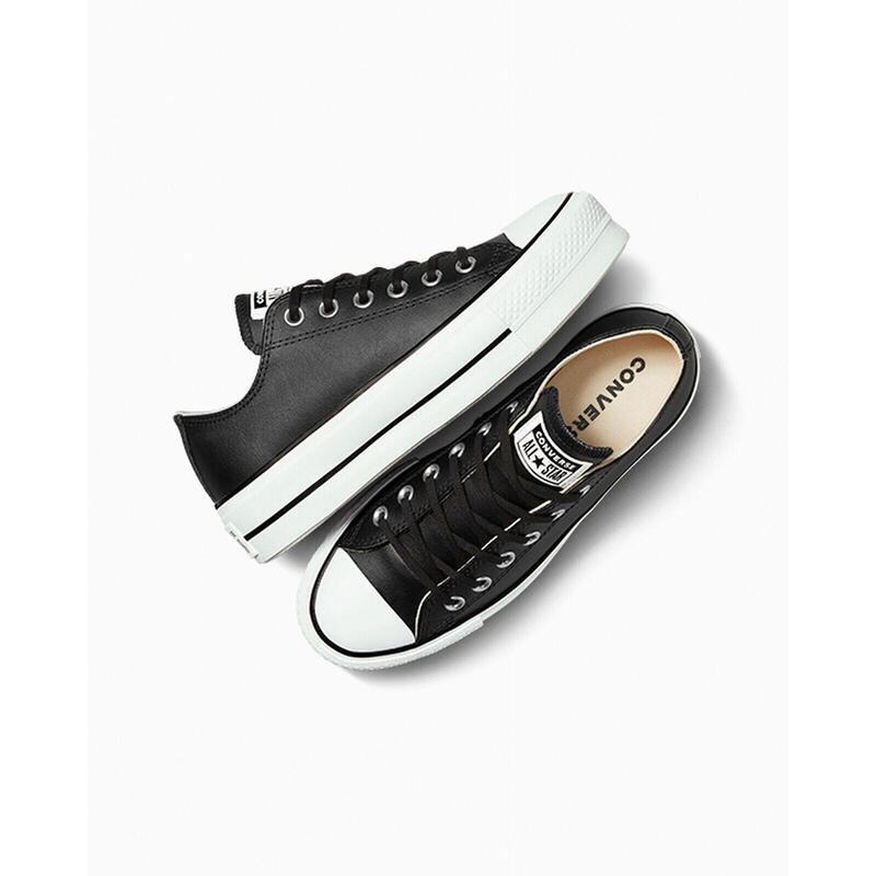 CONVERSE - Tenisi femei Converse Ctas Lift Clean Ox, Negru | Decathlon