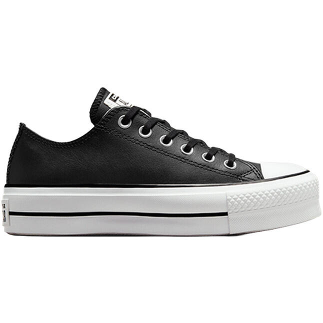 Trampki damska Converse Ctas Lift Clean Ox Czarny CONVERSE | Decathlon