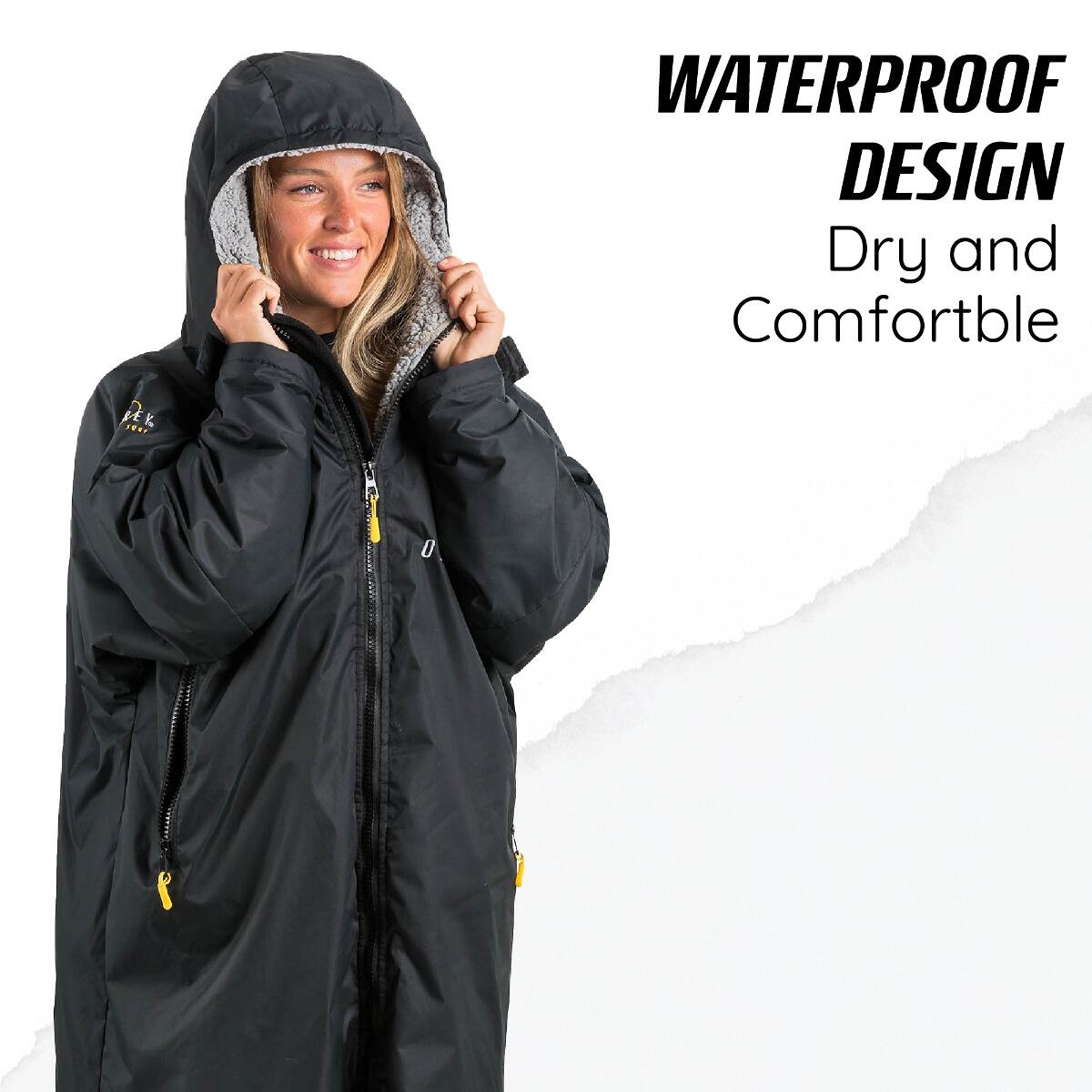 Osprey Adult Changing Robe, Waterproof Changing Robe Black OSPREY ...