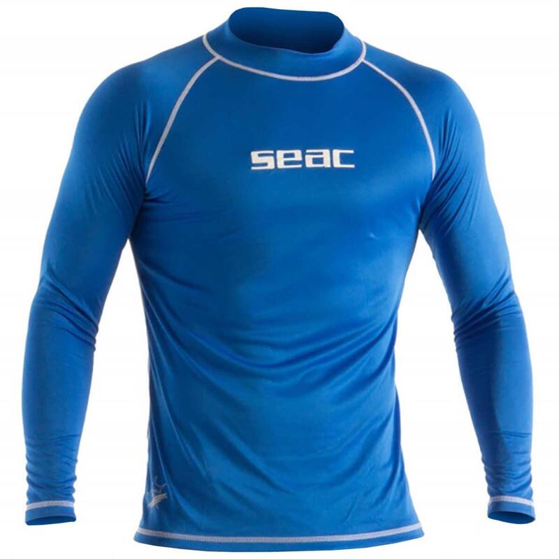 SEAC - Tricou lung Seac - T-SUN Blue, Barbati, M | Decathlon