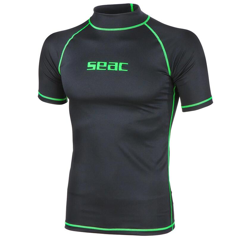 SEAC - Tricou scurt Seac - T-SUN Black, Barbati, M | Decathlon