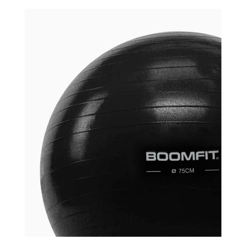 Ballon de Pilates Noir 75cm - BOOMFIT BOOMFIT | Decathlon