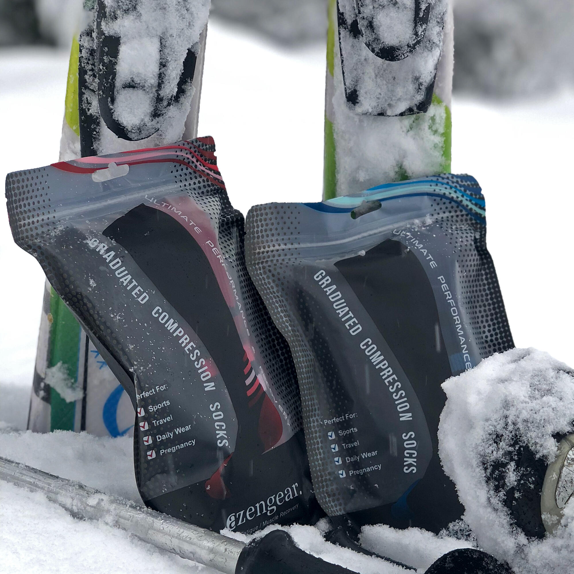 Calf Support Compression Socks for Men & Women (20-30 mmHg)(Black w ...