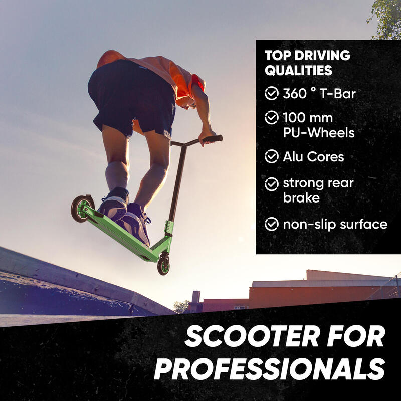 Stunt Scooter - Star Pro - HighQuality eloxierter Profi Stuntscooter ...
