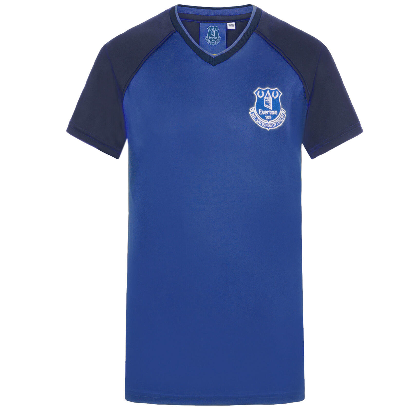 Everton FC Boys T-Shirt Poly Training Kit Kids OFFICIAL Football Gift ...