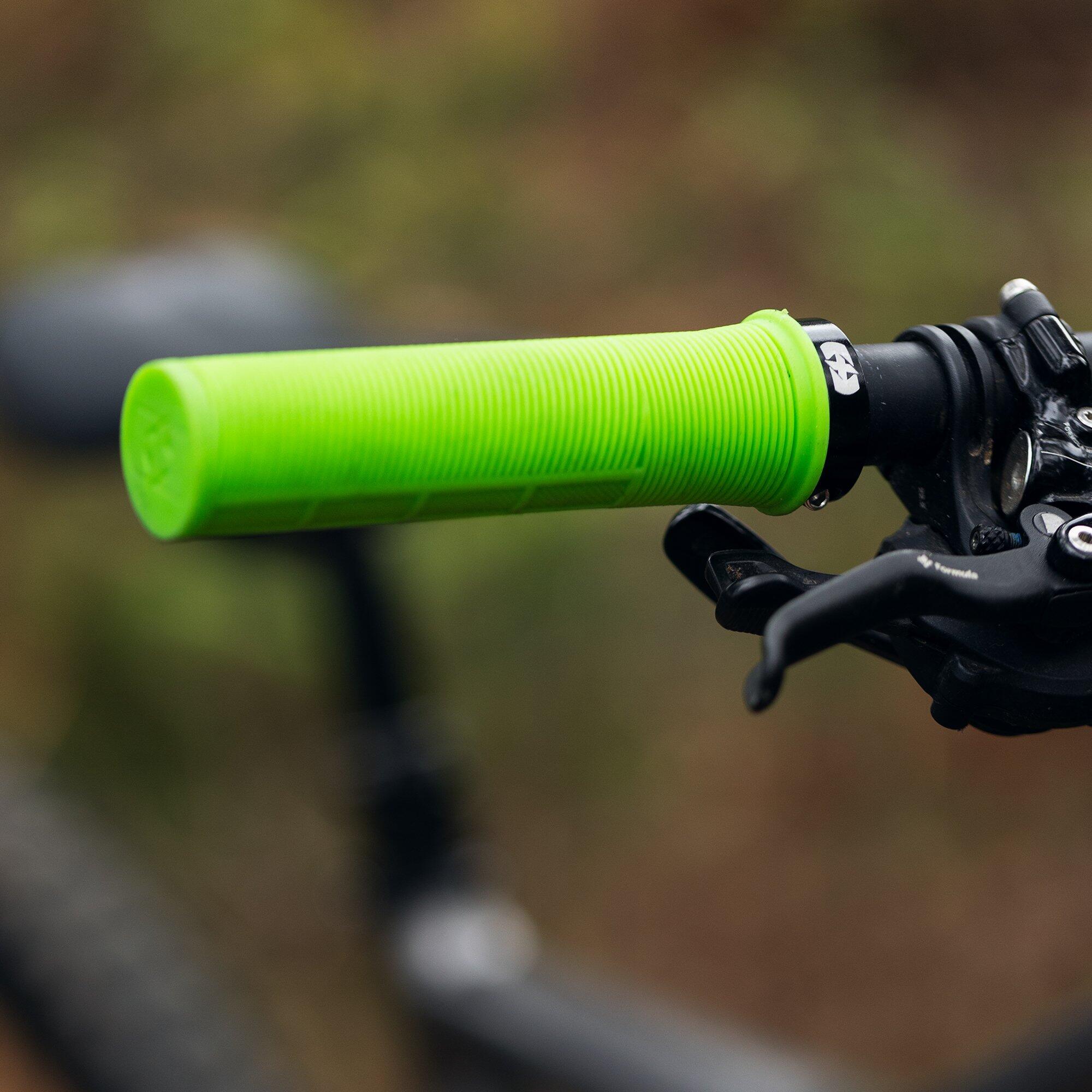 Oxford Driver Lock-on MTB Grips Green OXFORD | Decathlon