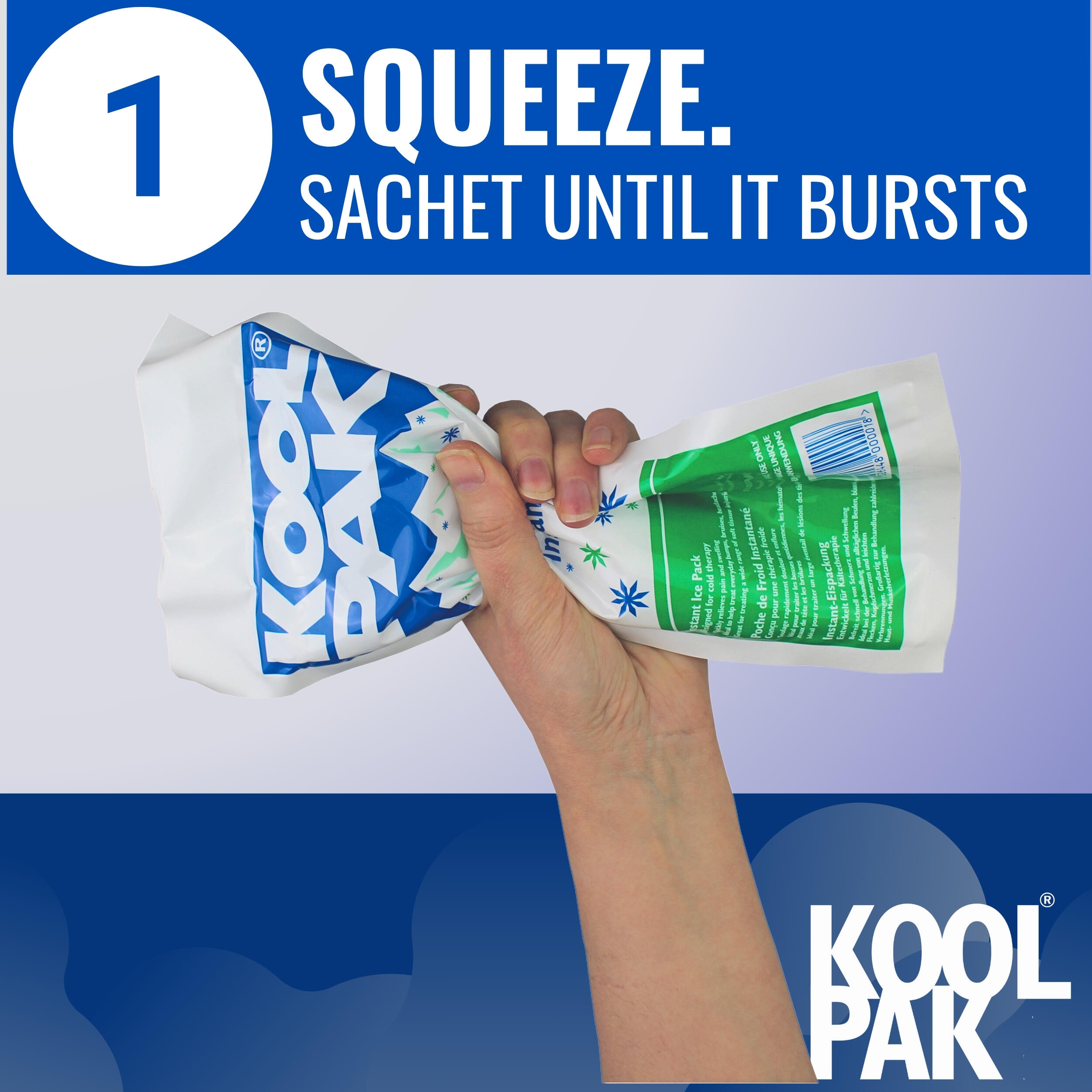 Koolpak Compact Instant Ice Pack - 15 x 15cm - Pack of 20 KOOLPAK ...