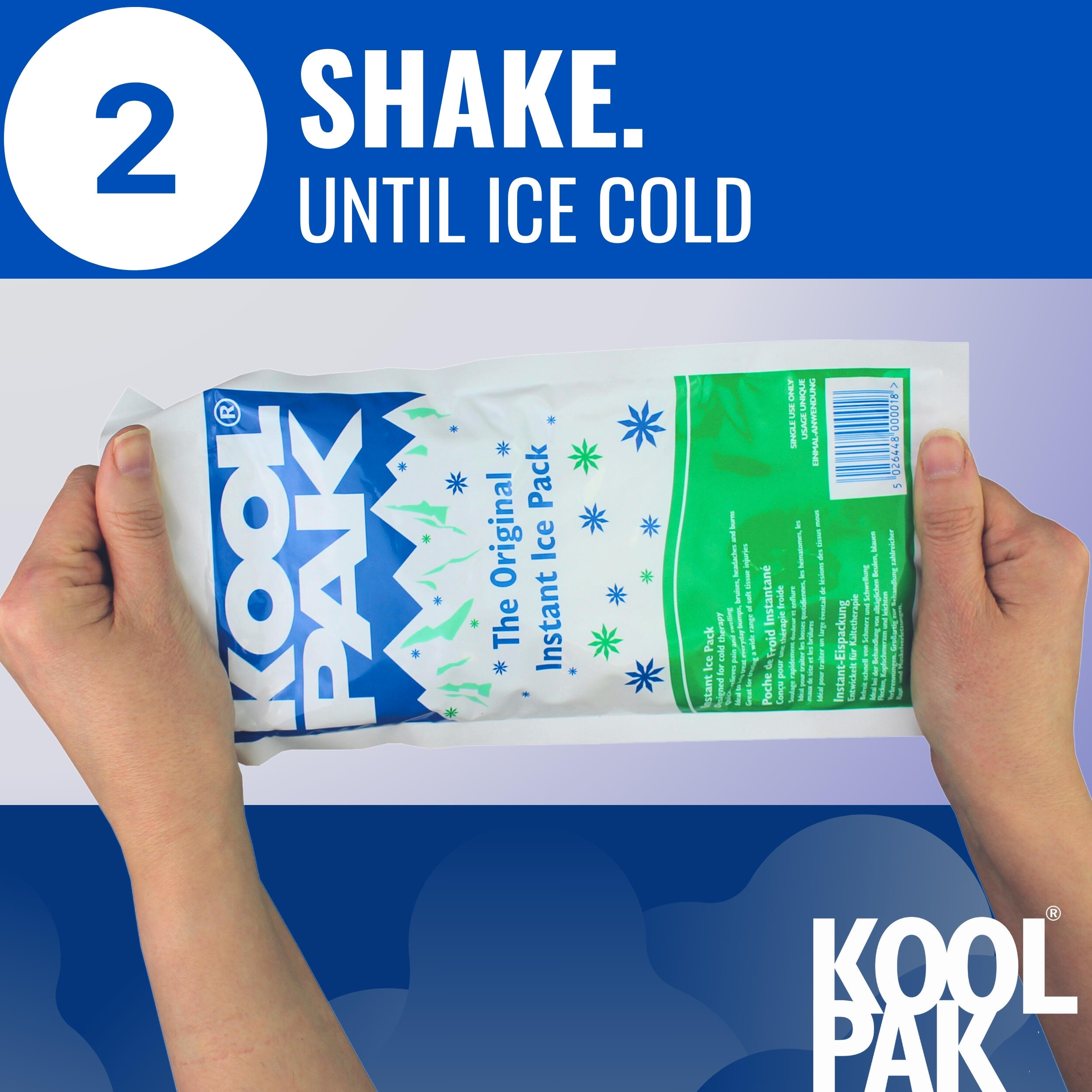 Koolpak Compact Instant Ice Pack - 15 x 15cm - Pack of 20 KOOLPAK ...