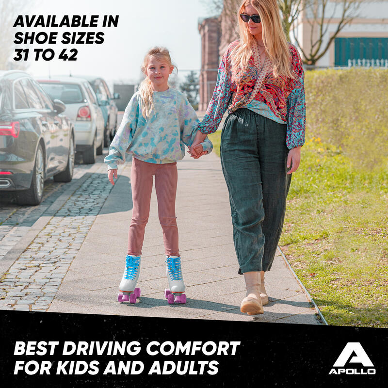 APOLLO Disco Rolschaatsen, Kind, Tiener en Volwassene, Verstelbaar van ...