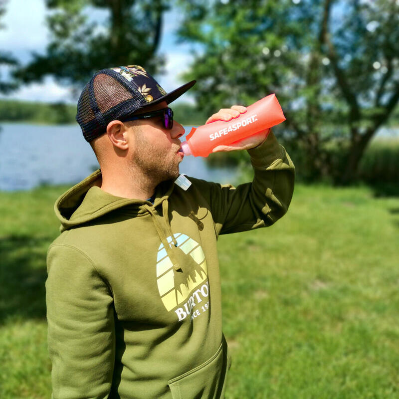 SAFE4SPORT - Soft flask sticlă de apă flexibilă pentru alergare 500 ml ...