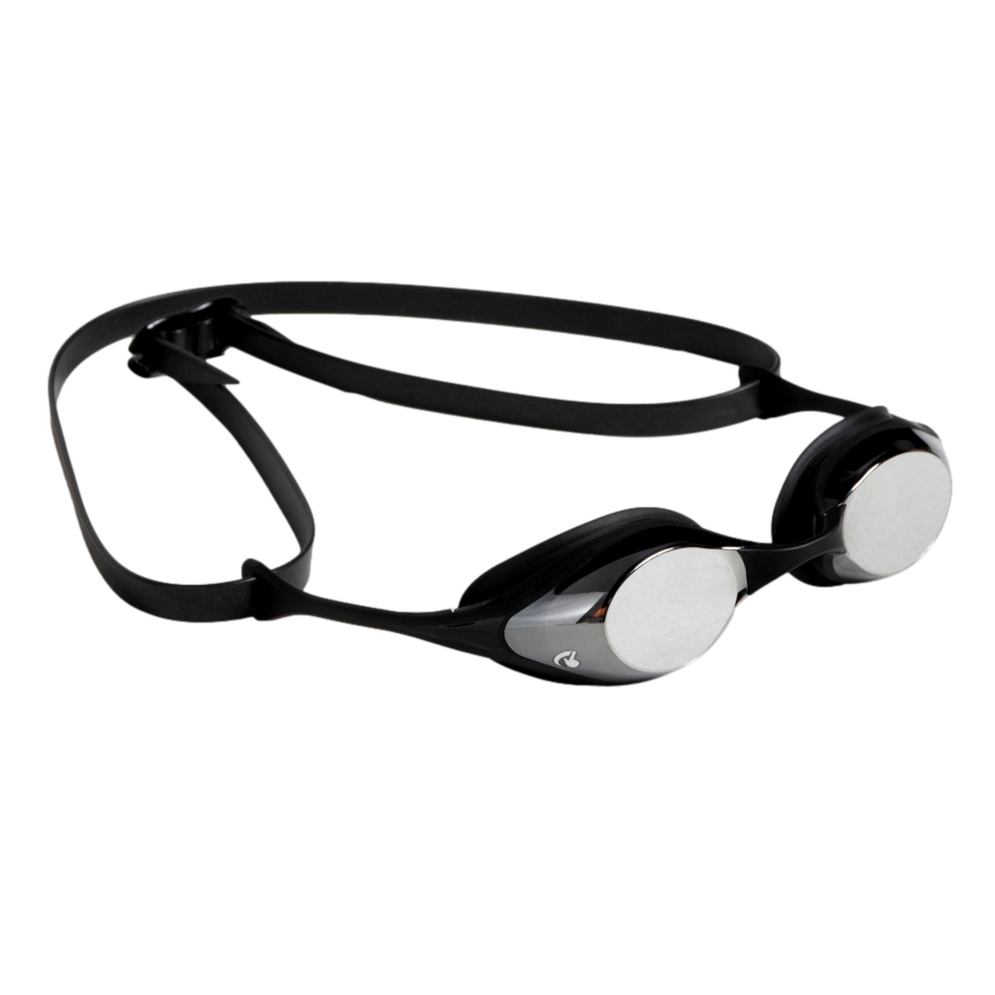 Arena Cobra Swipe Mirrored Goggles - Silver/ Black ARENA | Decathlon