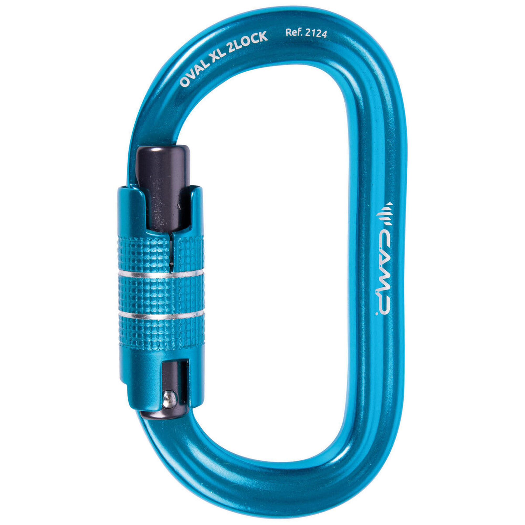 Lezecká karabina Oval 2 Lock CAMP - Decathlon