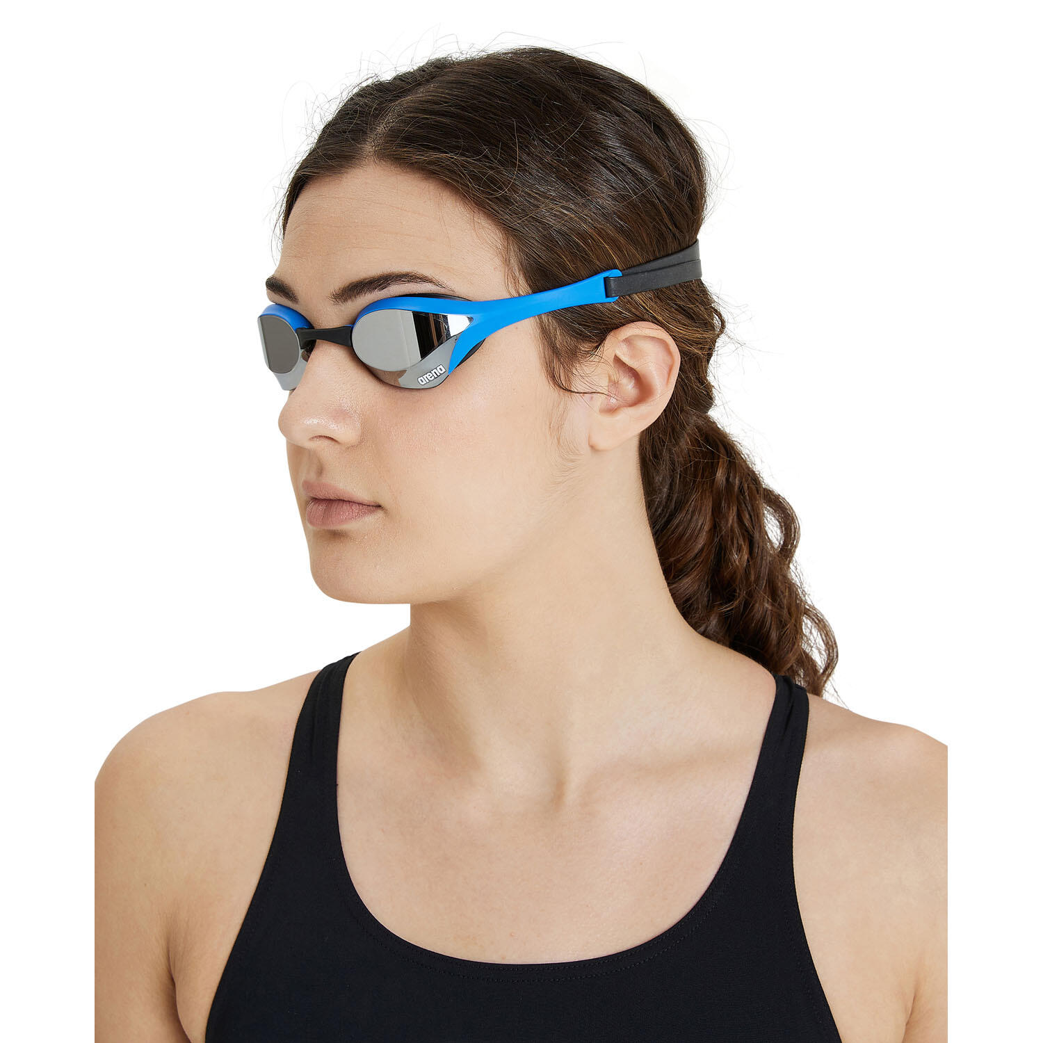 Arena Cobra Ultra Swipe Mirrored Goggles - Silver / Blue ARENA | Decathlon