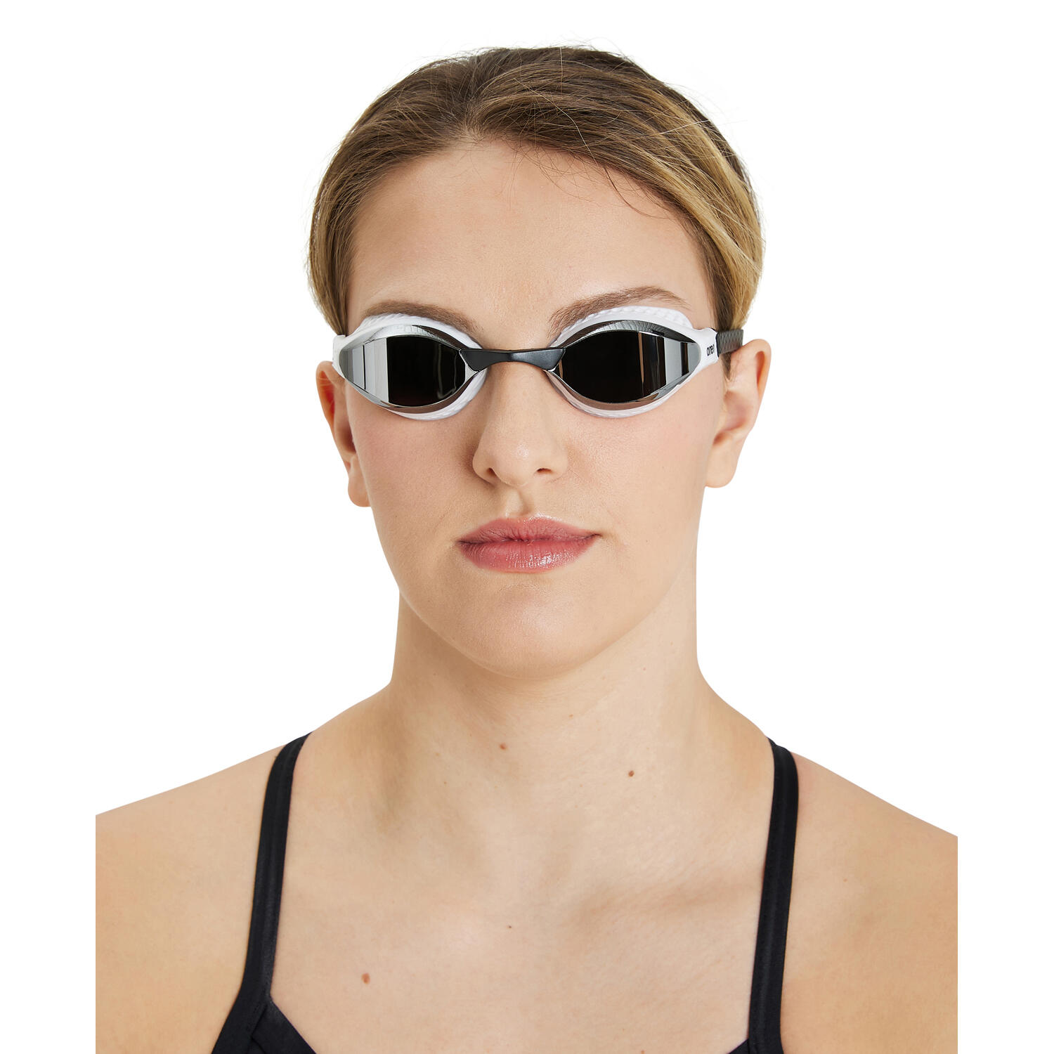 Arena Airspeed Mirrored Goggles - Silver / White ARENA | Decathlon