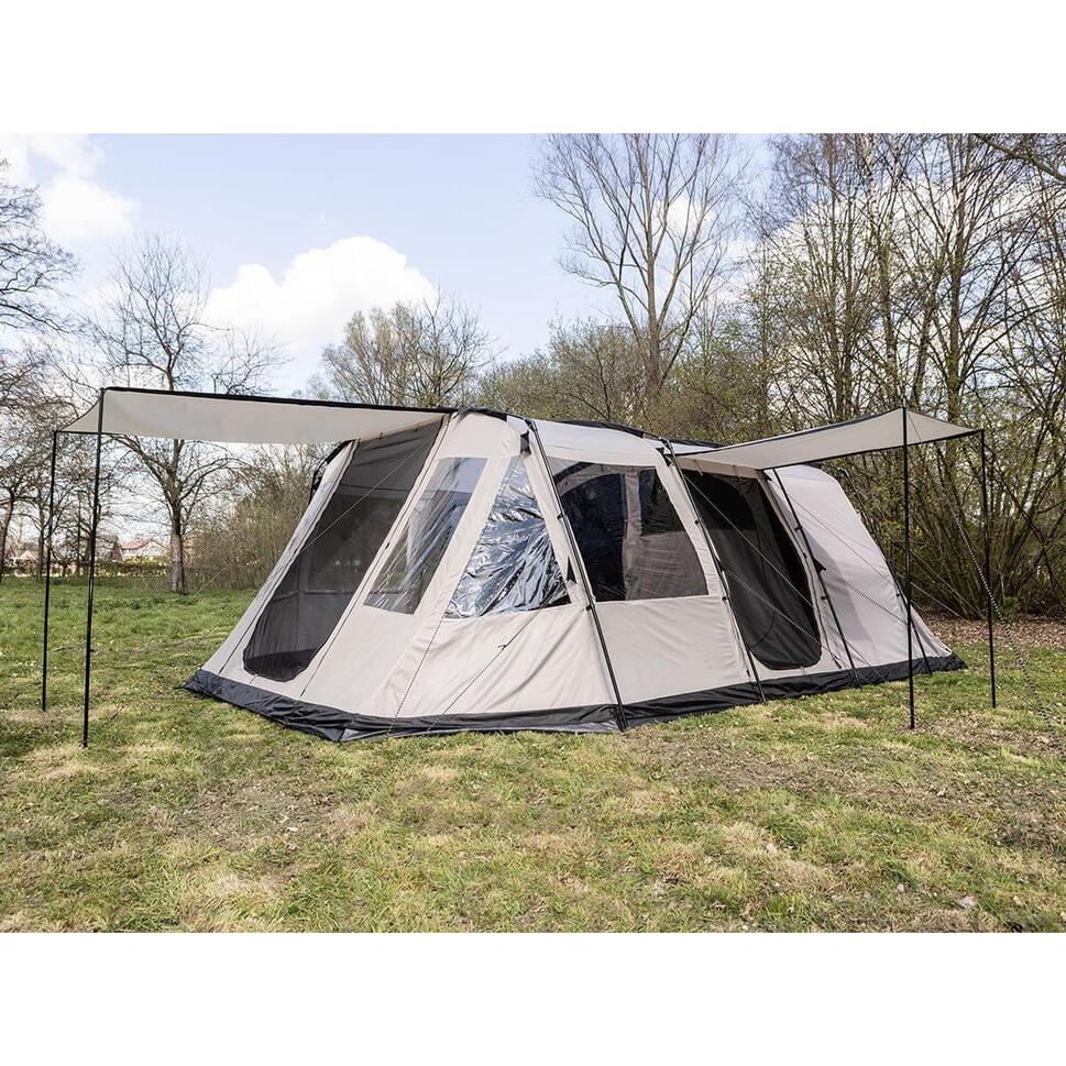Tente tunnel familiale Nordland 6 - camping - 6 personnes - 1 cabine ...