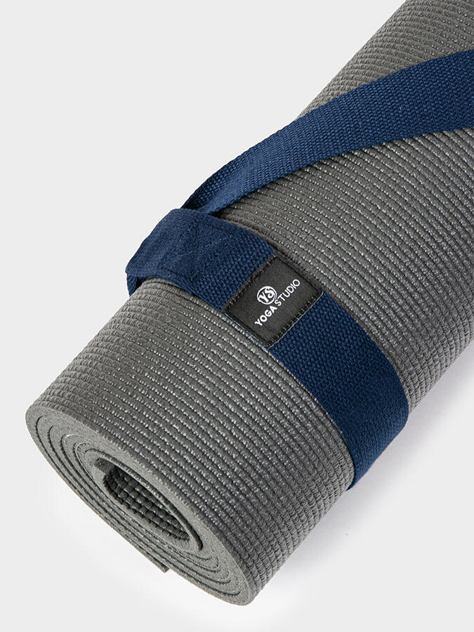Yoga Studio Yoga Mat Carry Strap Carrier - Navy Blue YOGA STUDIO ...