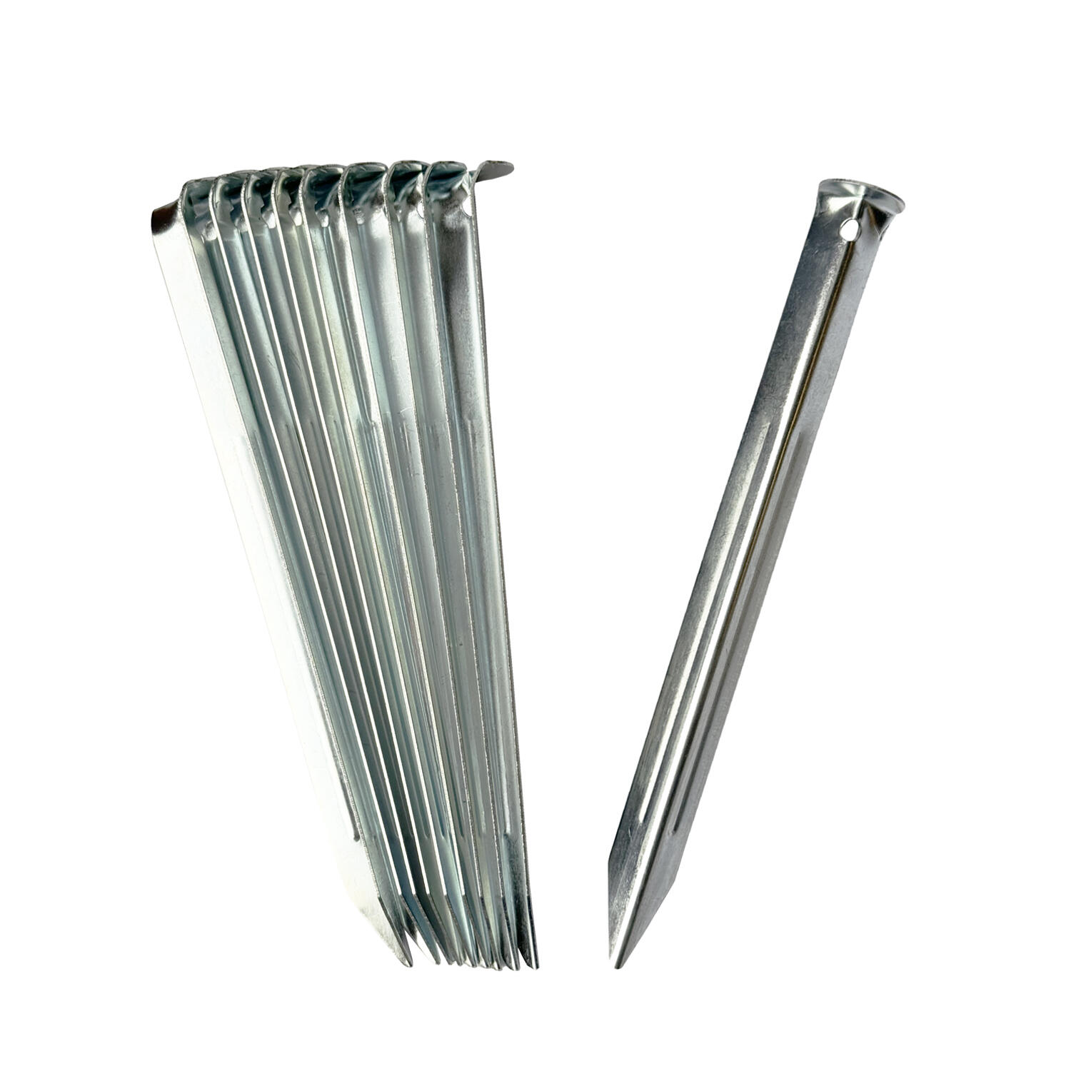 OLPRO V Tent Pegs Pack of 10 OLPRO | Decathlon
