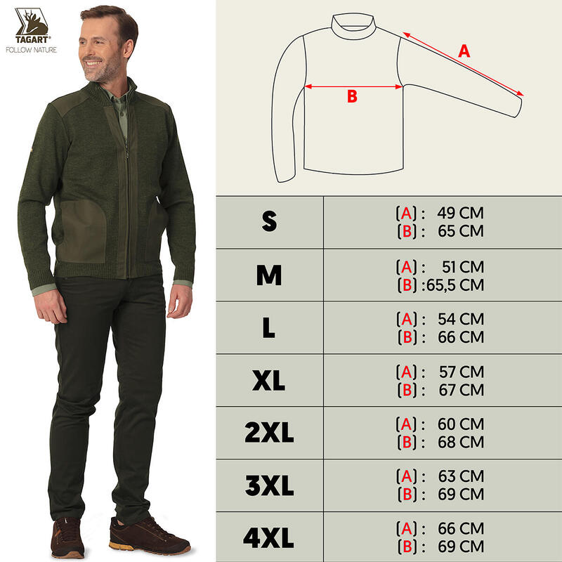 Pull de chasse Tagart Greg avec col roulé, pour homme TAGART | Decathlon