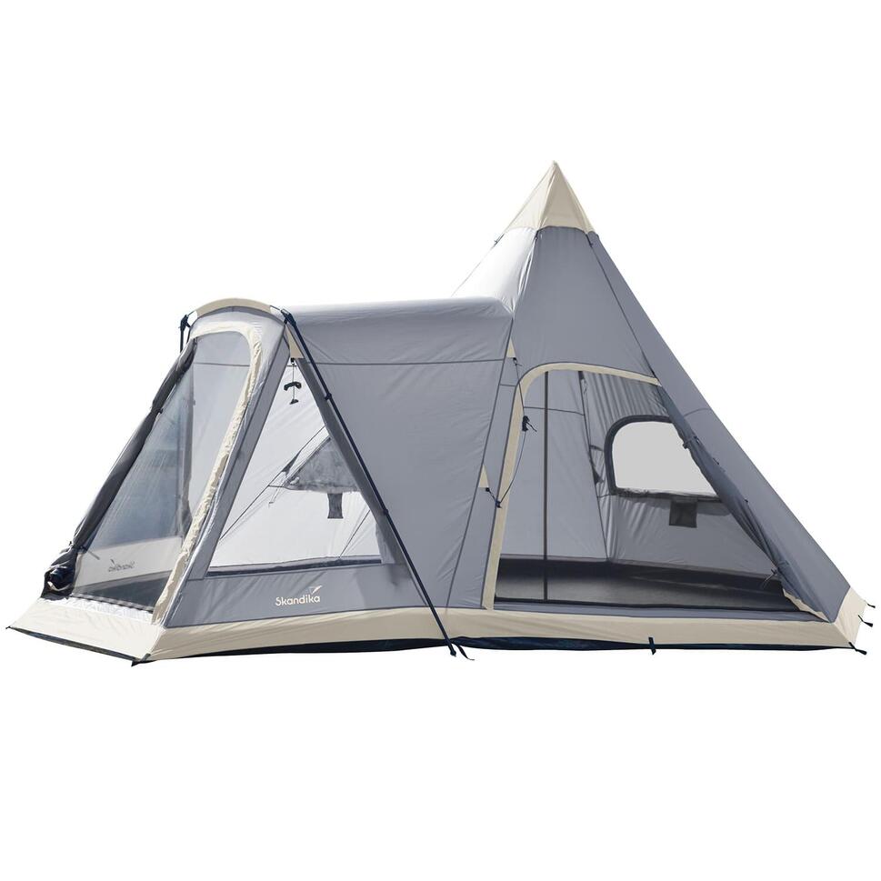 Tente Tipi Hetta 460 Protect Plus - 6 Pers - 545 × 460 x 295 cm - Sol ...