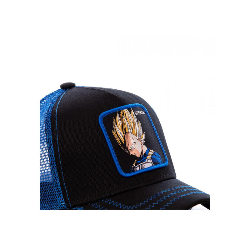 Casquette Dragon Ball Z Vegeta Noir filet Bleu CAPSLAB | Decathlon