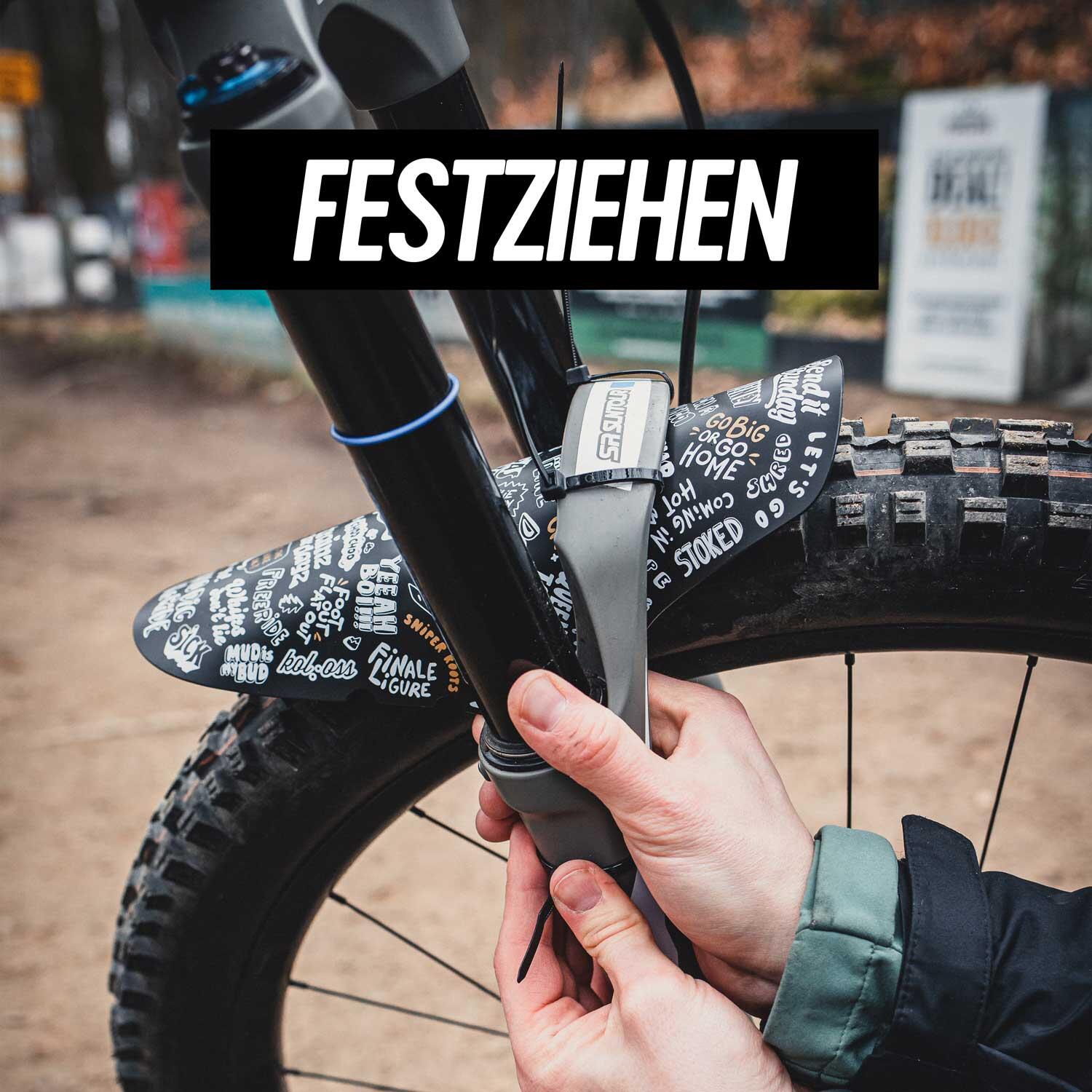 Riesel Design® Mudguard - Criss:Cross – Gravel Schutzblech 24-28 Zoll ...