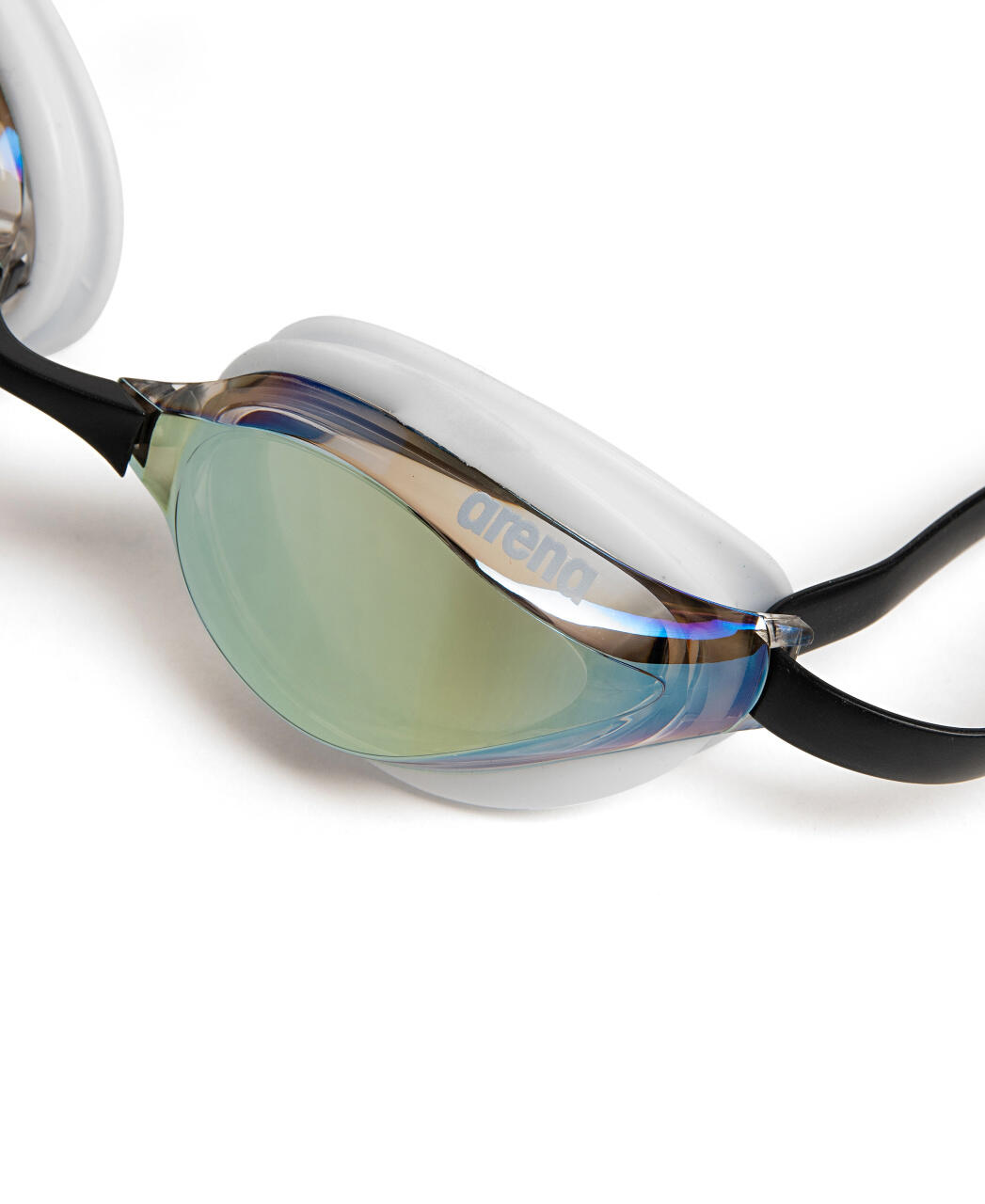 Arena Python Mirror Racing Goggles - Gold/White/Black ARENA | Decathlon