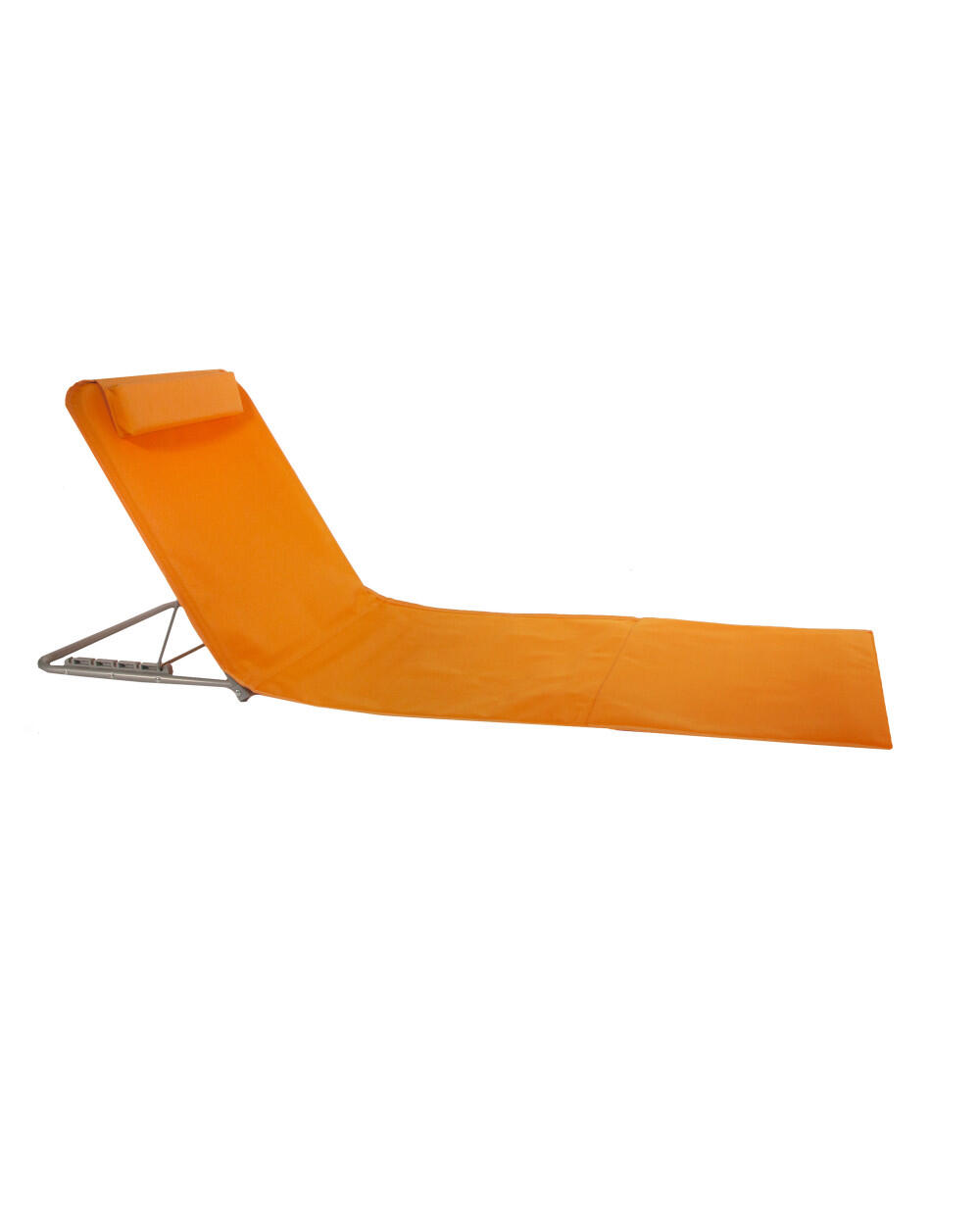 Oranges 134 cm lange Liegen Strandmatte
