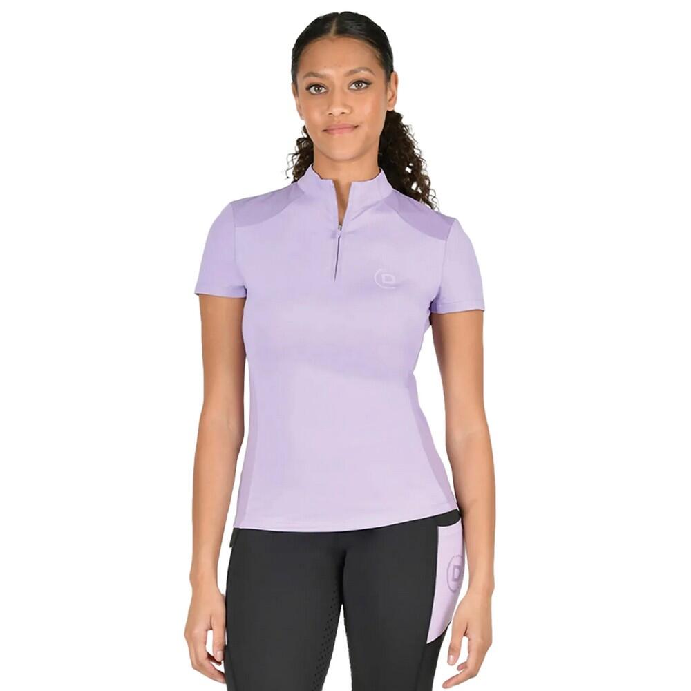 Womens/Ladies Tabby Plus ShortSleeved Top (Mauve) DUBLIN | Decathlon