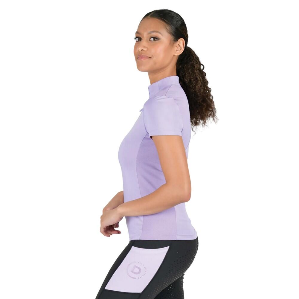 Womens/Ladies Tabby Plus ShortSleeved Top (Mauve) DUBLIN | Decathlon