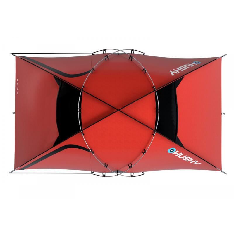 Camping tent Extreme Felen 3-4 - lightweight tent - 3-4 persons - Red ...