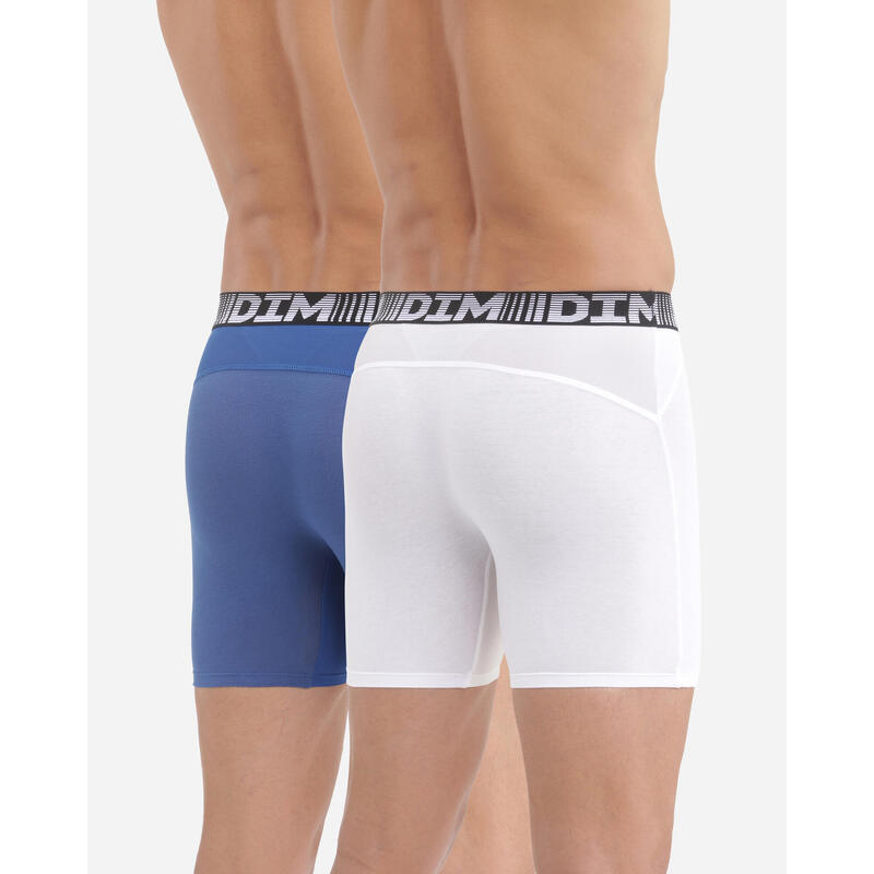 Lot de 2 Boxers Longs Homme 3D Flex Air DIM | Decathlon