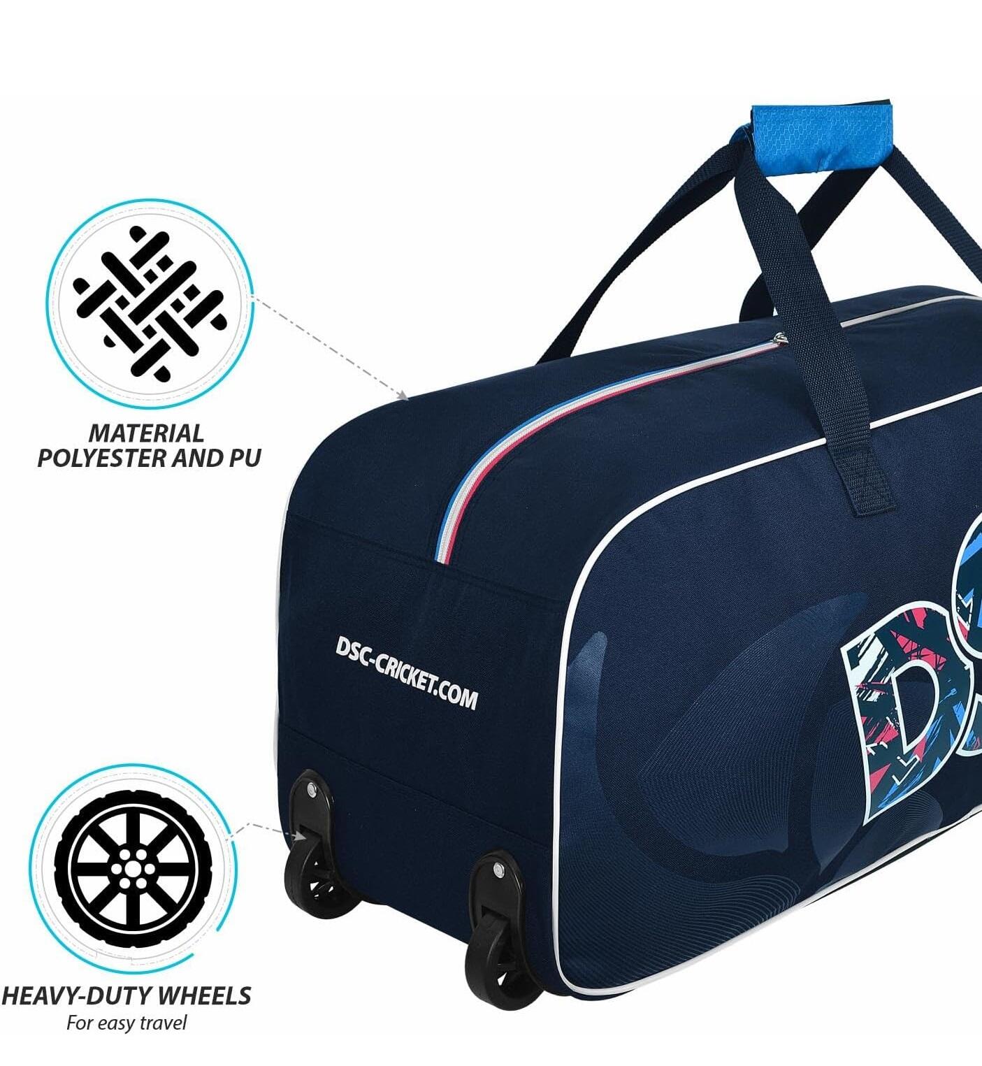 DSC Intense Shoc Kit Bag | Premium Fabric | Multiple Utility Pockets ...