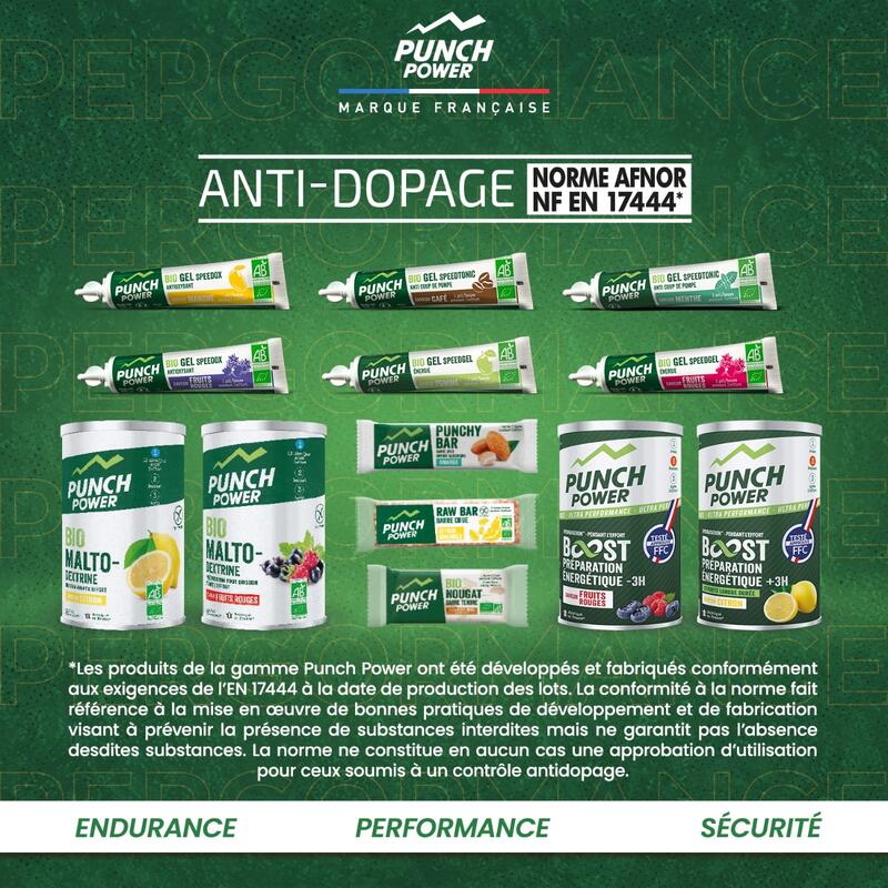 Punch Power Bio Gel Speedox-Fruits rouges-Lot de 6 PUNCH POWER | Decathlon