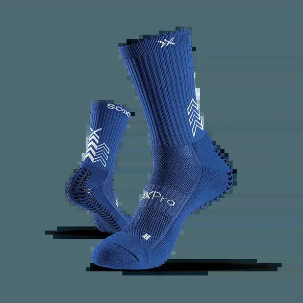 SoxPro Grip Anti-Slip Socks Blue - Decathlon