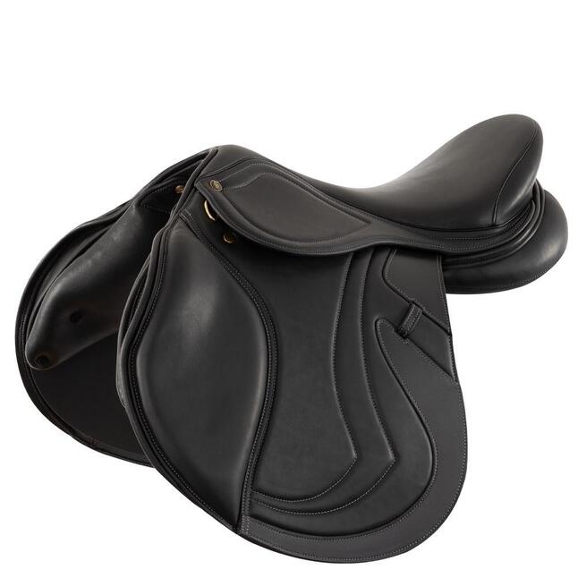 Reitsattel für Pferde aus Leder BR Equitation Viviani | BR | Decathlon.ch