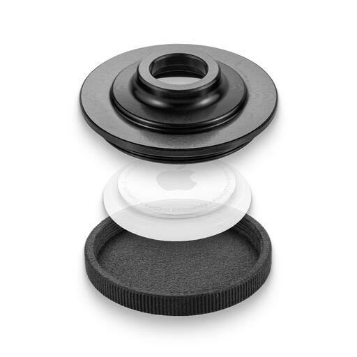Granite Stash Airtag Mount Kit Zwart - For Stash & Stash RT with 42mm ...
