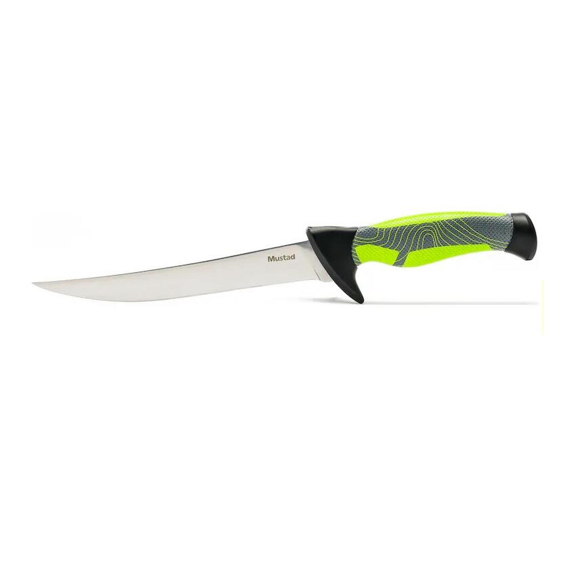 MUSTAD FILÉZŐ KÉSE, TEFON BEVONATÚ LAMLA 20,3 CM, Z LD, HÜVELYVEL ...