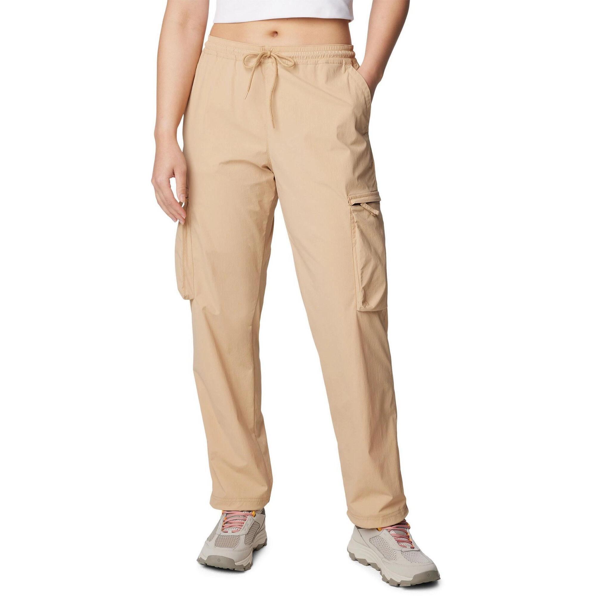 Spodnie cargo damskie beżowe | Decathlon