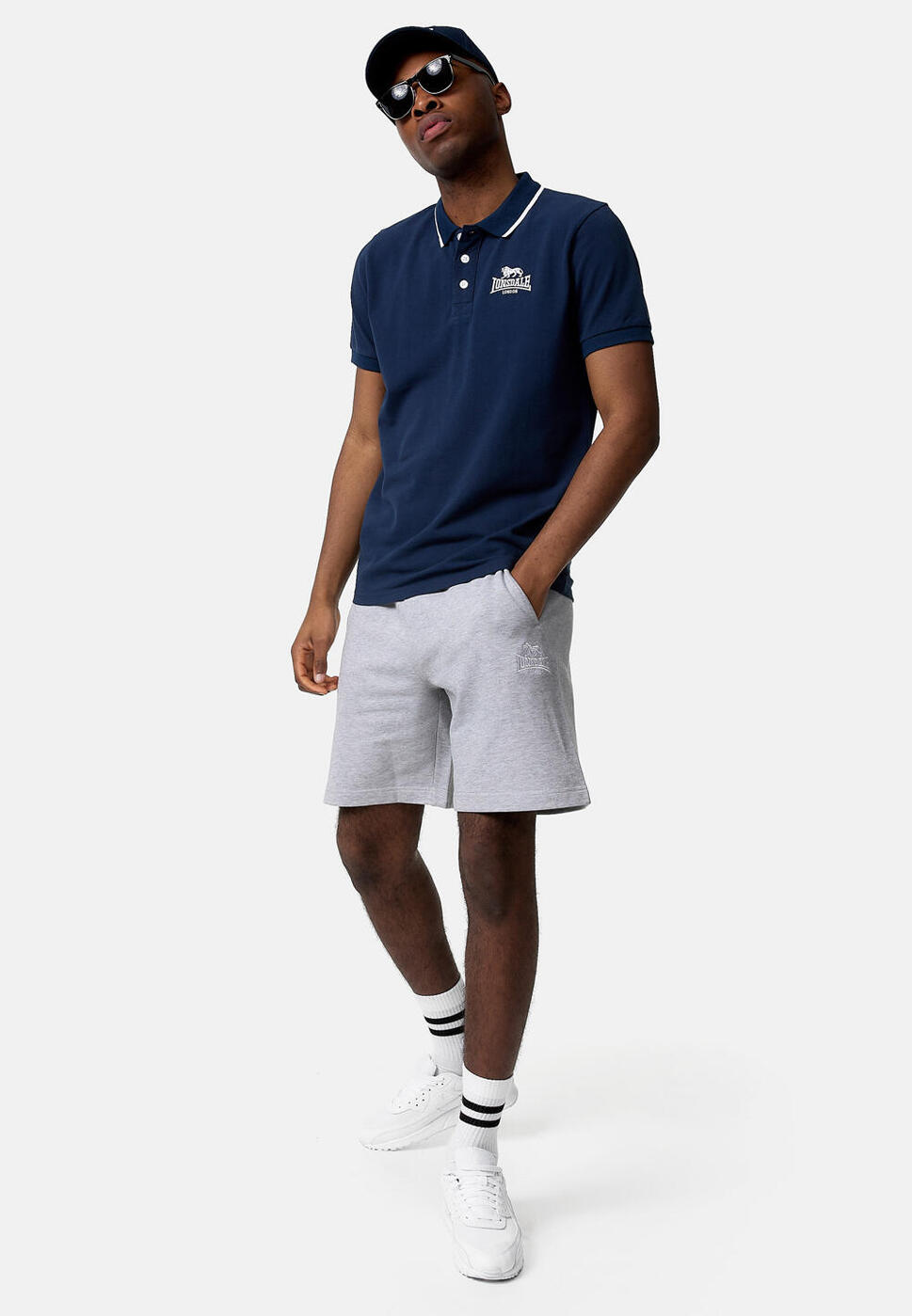 LONSDALE Herren Poloshirt normale Passform BALLYGALLEY | Decathlon