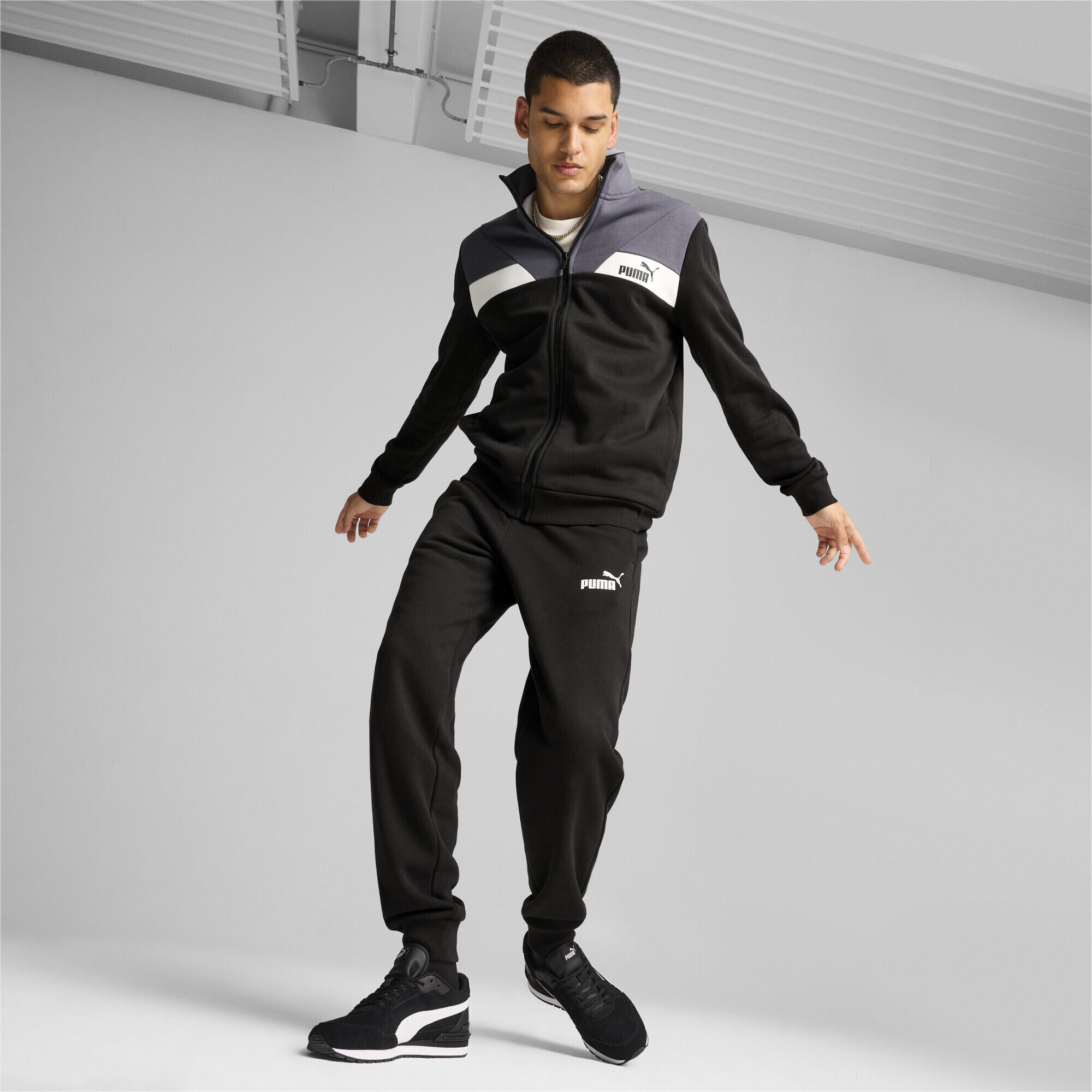 Puma Power Mens Black Tracksuit PUMA | Decathlon