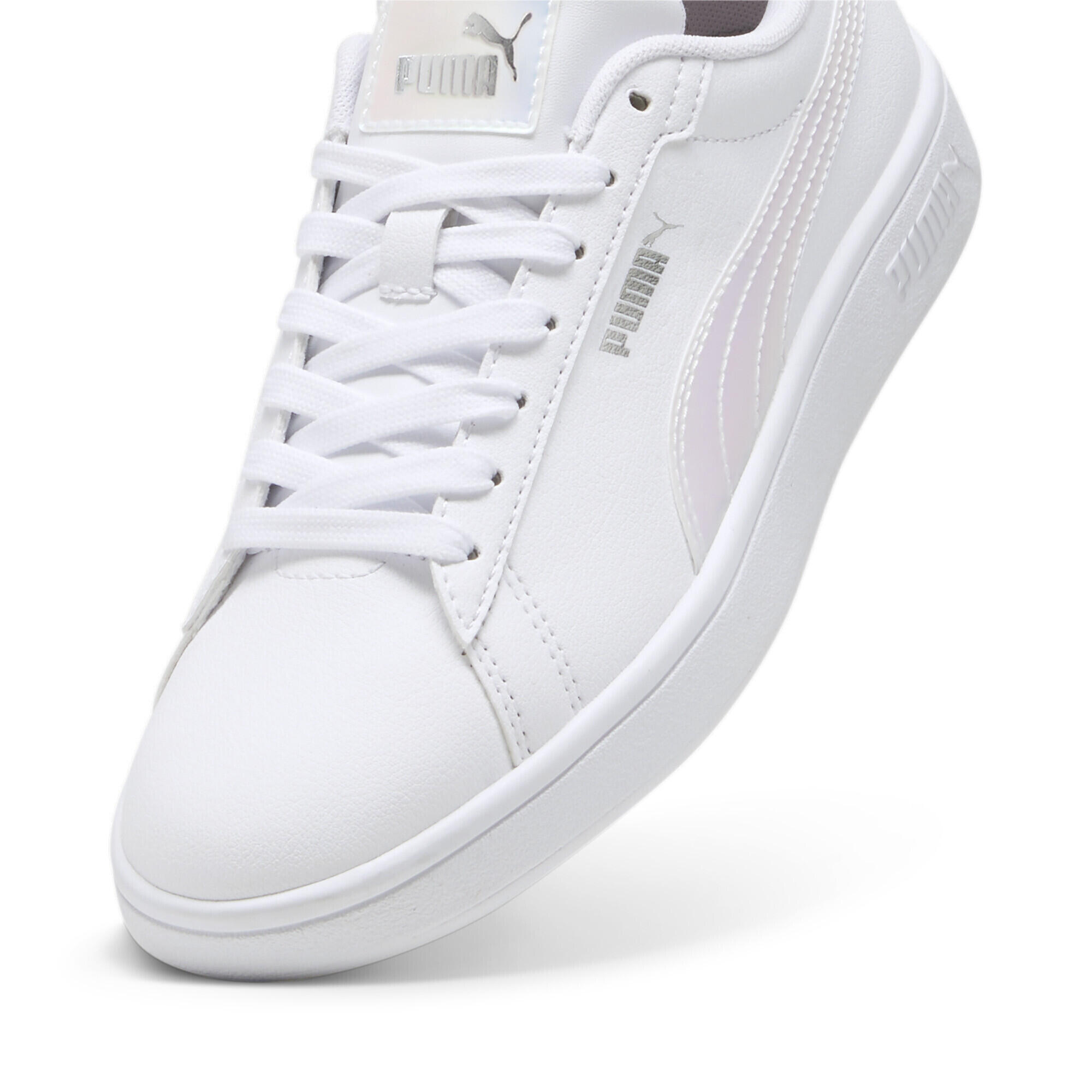 Baskets Puma Modèle Smash 3.0 Holo 2.0 Jr Couleur Blanc PUMA | Decathlon