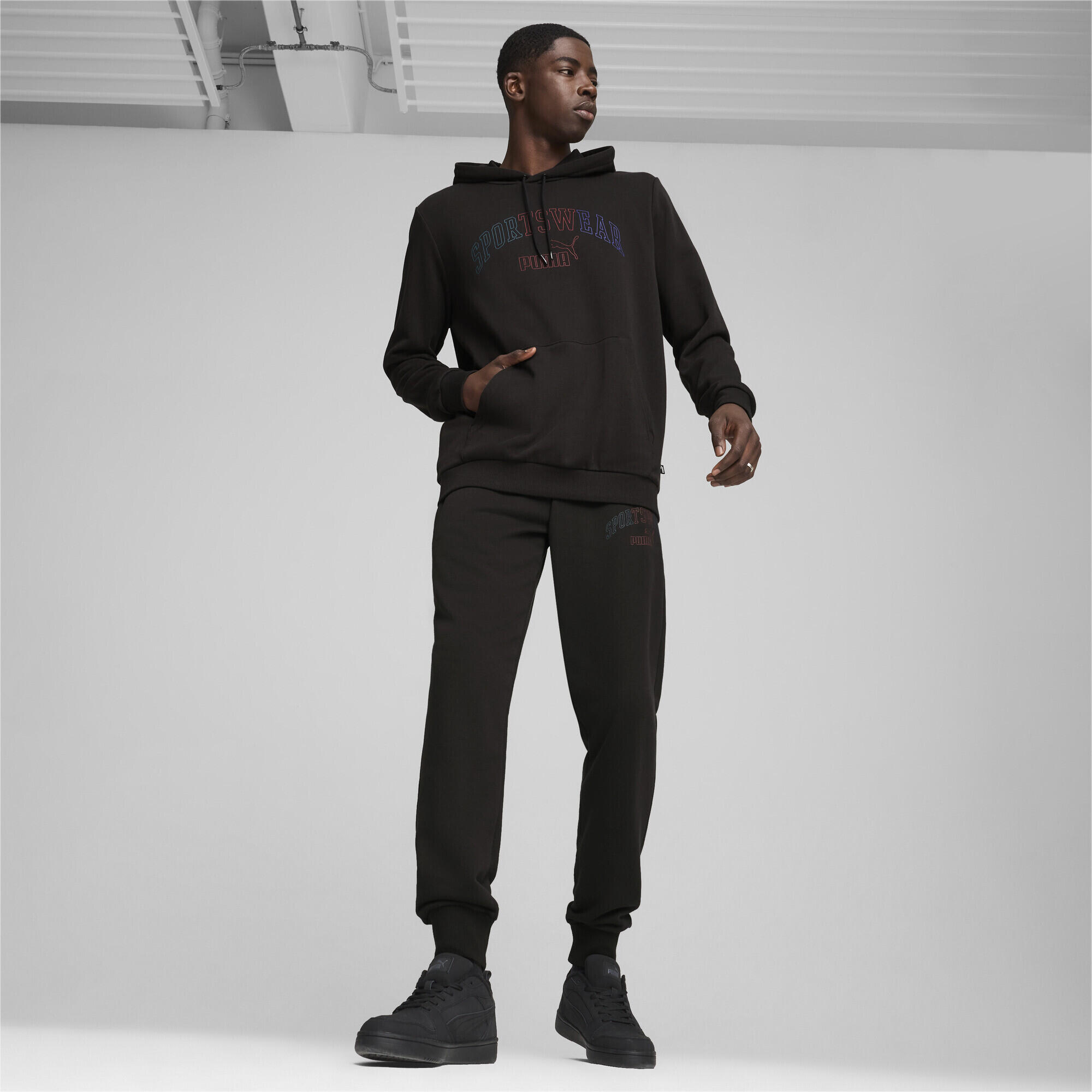 Hooded sweatshirt Puma ESS+ Logo Lab Gradient TR PUMA | Decathlon