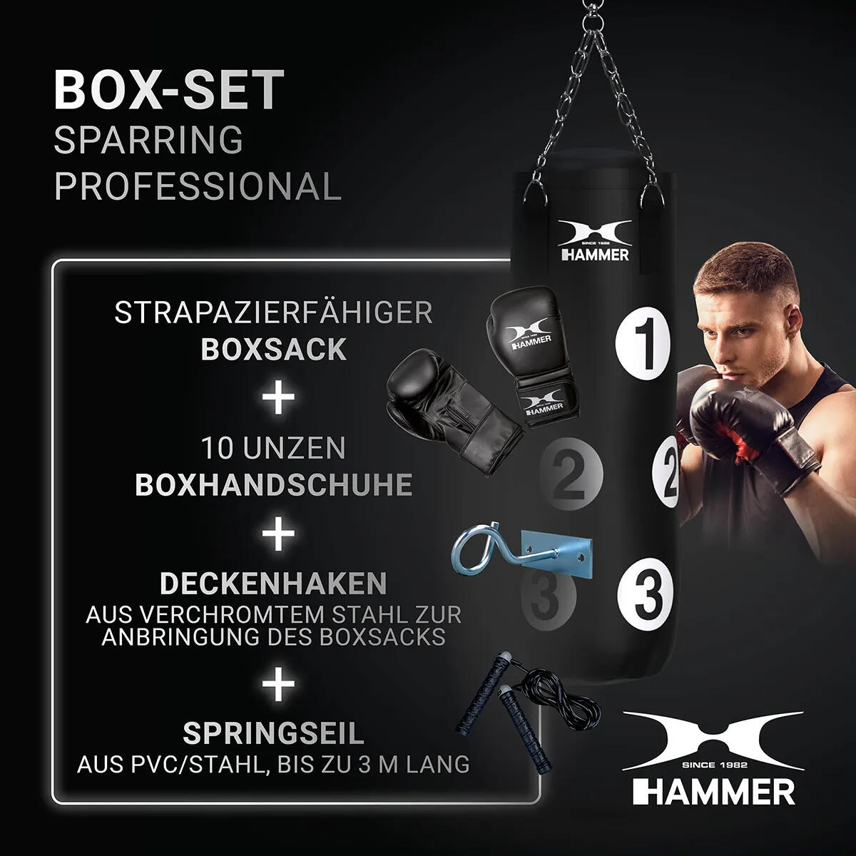 HAMMER Box-Set Sparring Professional HAMMER | Decathlon