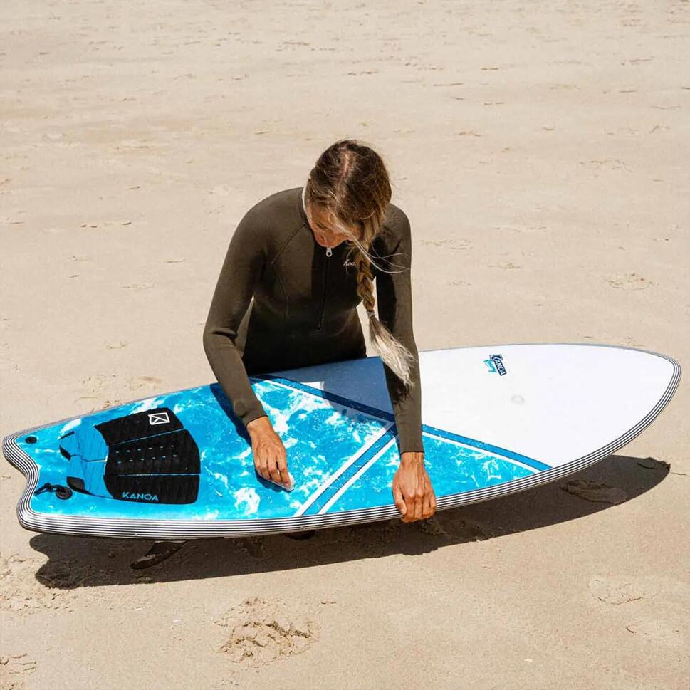 KANOA SURFBOARDS Foamy FISH 6'0 - Prestaties Softtop | Decathlon