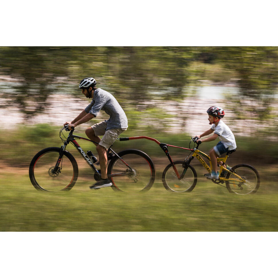 Barre Trail Angel Rouge pour remorquage vélo enfant PERUZZO | Decathlon