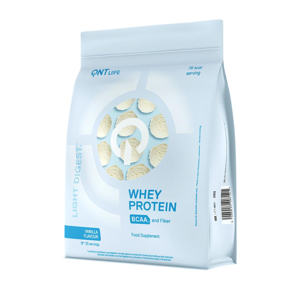 LIGHT DIGEST WHEY PROTEIN - Vanille - 500 g QNT | Decathlon