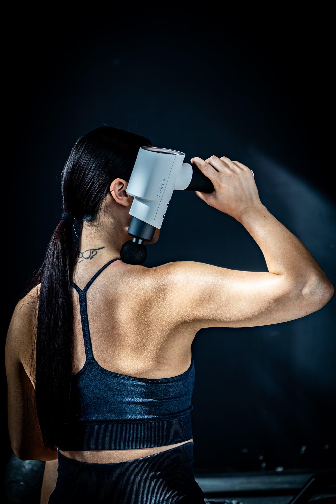 Pulsio ELITE Massage Gun - White | Decathlon